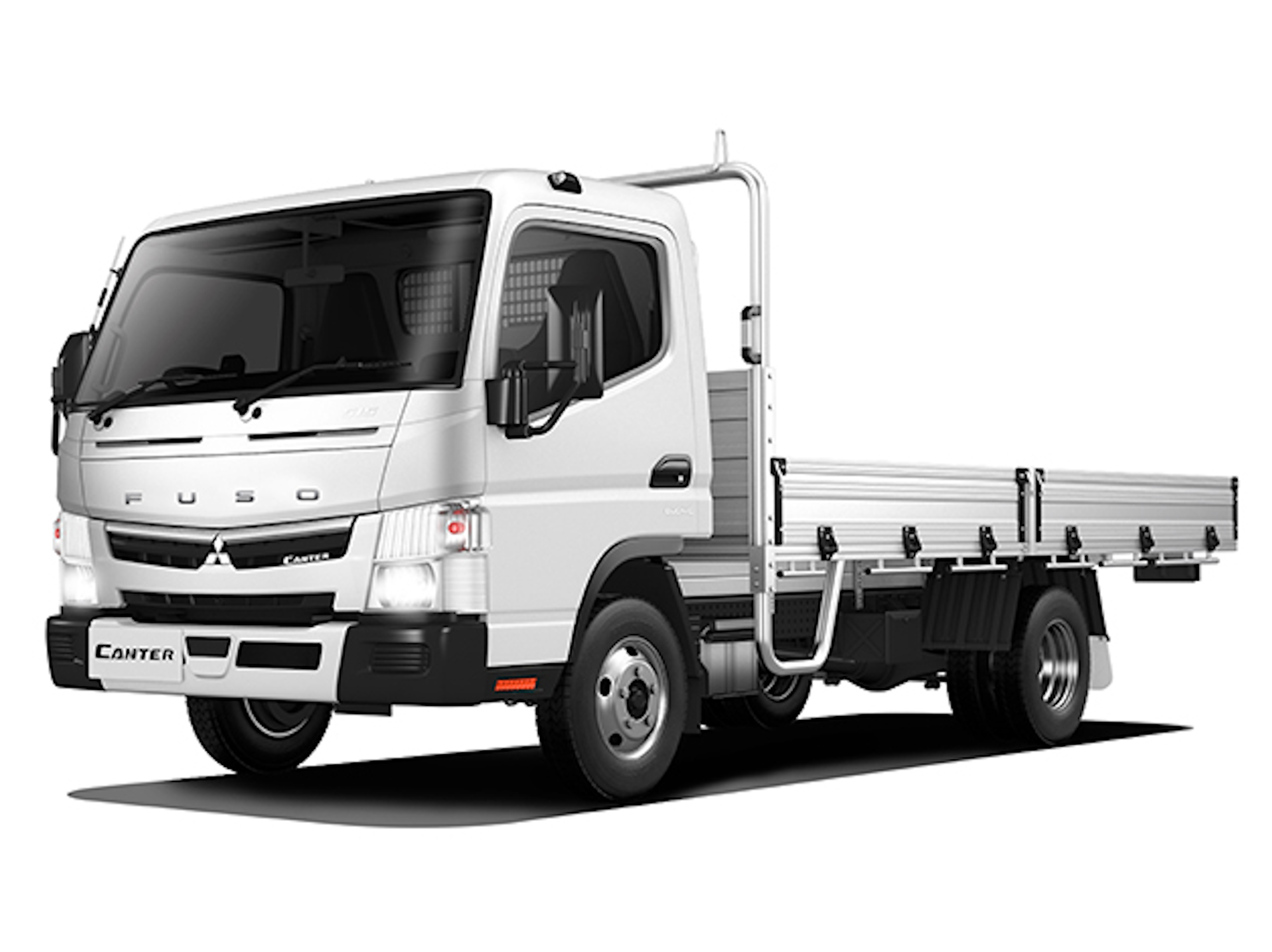 Canter 4x2 - 515 Wide Cab Alloy Tray - Fuso Truck & Bus Australia