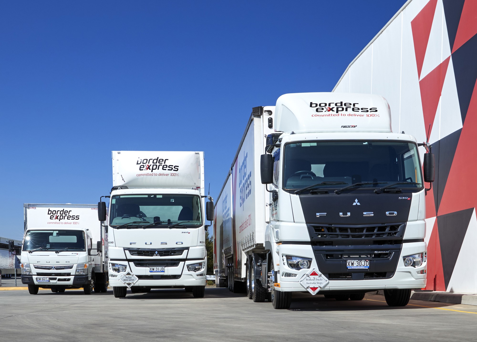 Border Express Upgrades Fuso Fleet | Fuso Truck & Bus