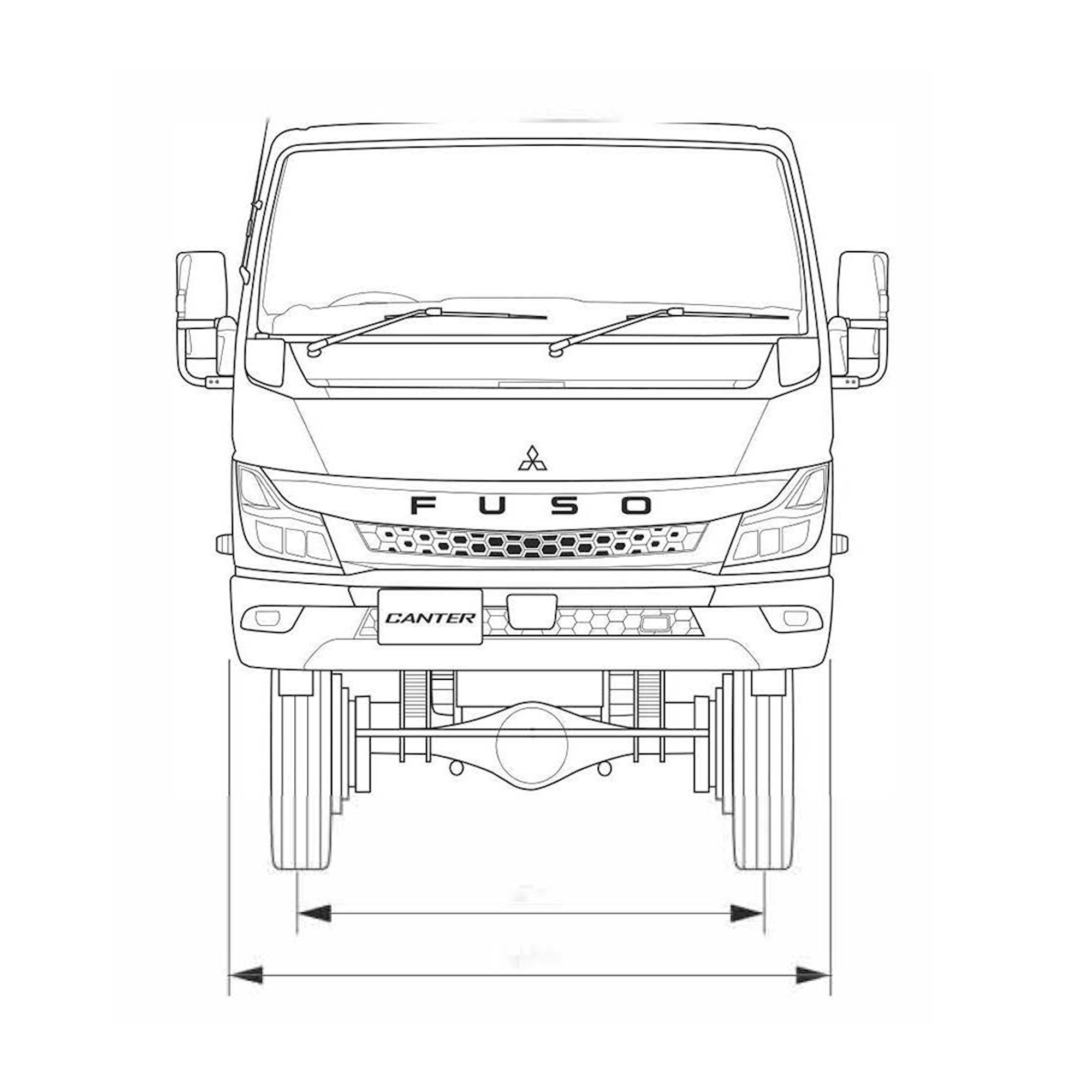 Canter FG 4x4 - Wide Cab - Fuso Truck & Bus Australia