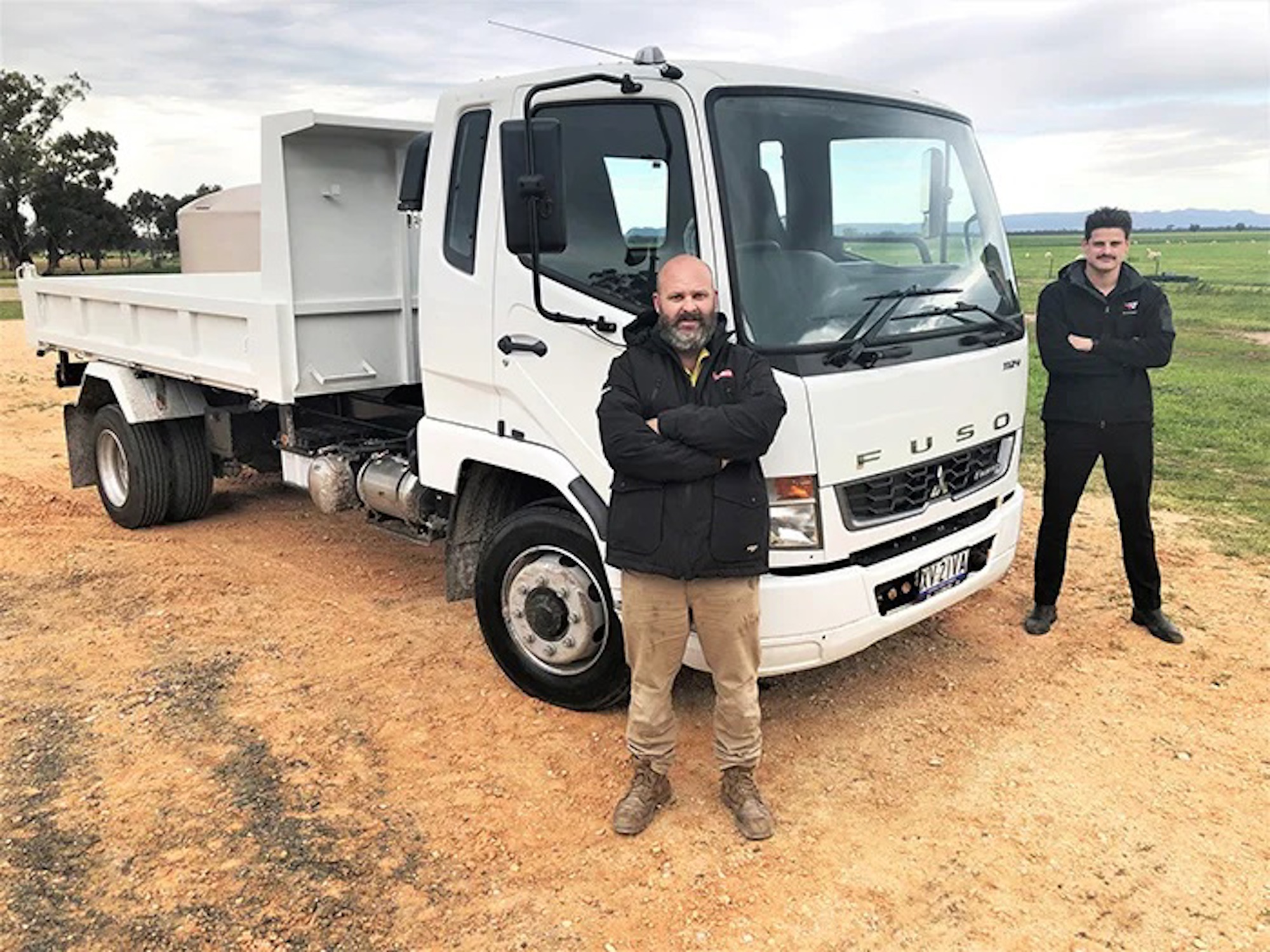 Wilson Bolton Delivers First Fuso Truck | Fuso Truck & Bus